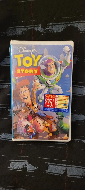 TOY STORY WALT Disney Pixar Factory Sealed Animated/Family VHS 1996 ...