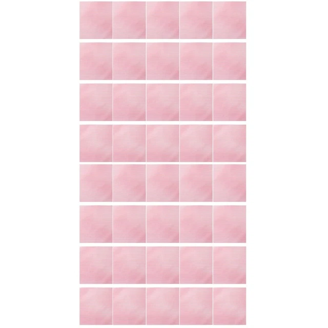 100 FOGLI CARTA rosa hamburger cerata pergamena pergamena da forno EUR ...