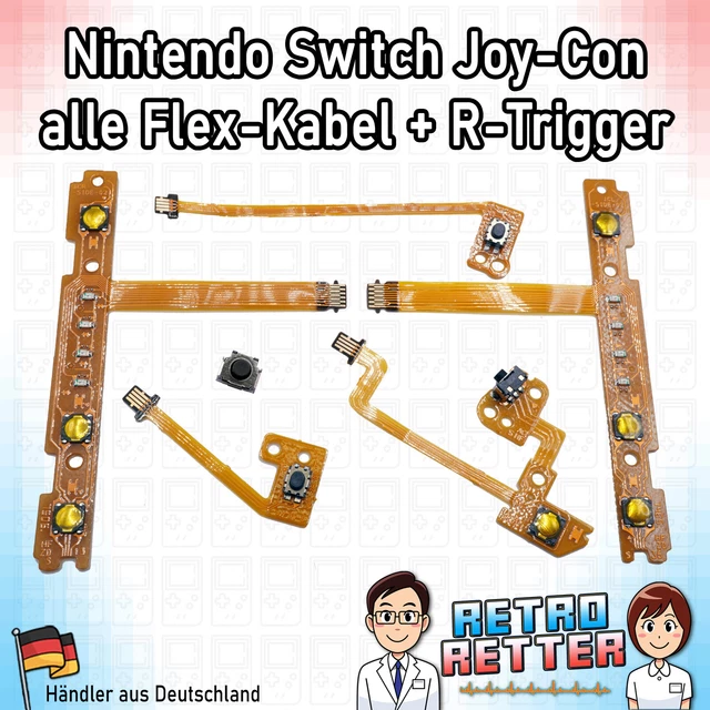 SWITCH JOY-CON FLEX-KABEL + Trigger - SL|SR|ZL|ZR|L|R - Links Rechts ...