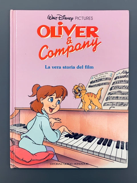 OLIVER & COMPANY La Vera Storia Film Libro Illustrato Walt Disney ...