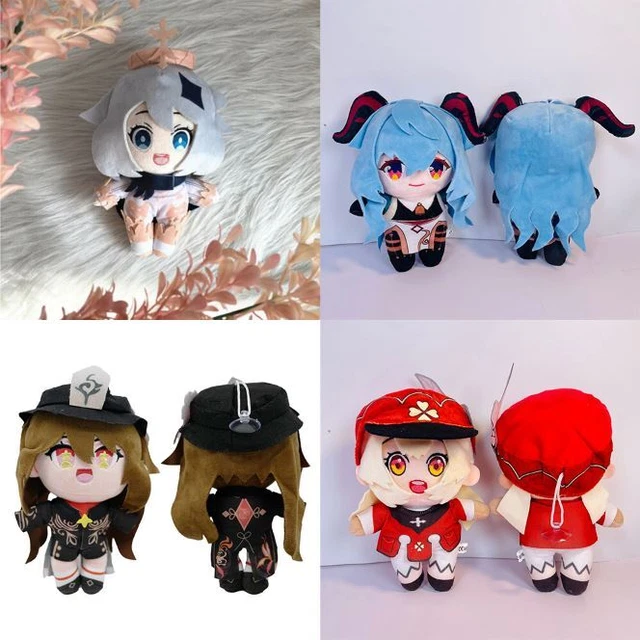 20CM GENSHIN IMPACT Paimon Plush Doll Stuffed Fumo Ganyu Hu Tao Venti ...