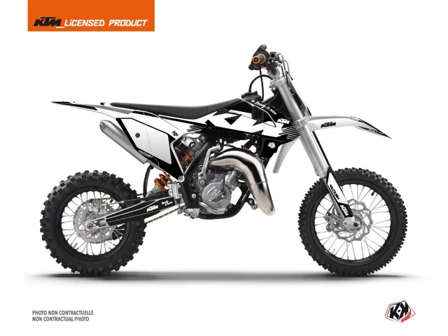 KIT DECO MOTO Cross Retro KTM 65 SX Noir EUR 81,42 - PicClick FR