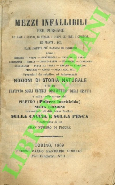 MEZZI INFALLIBILI PER purgare le case, i granai, le stalle, i campi ...