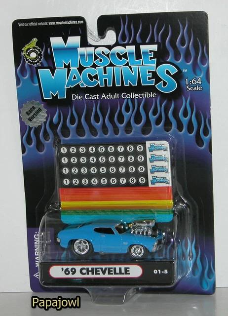 LIMITED RACE VERSION 1969 Chevrolet Chevelle 69 Chevy Muscle Machines 1 ...
