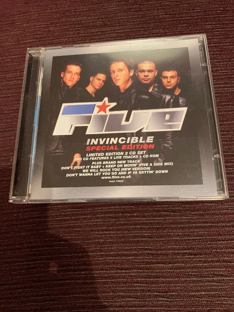 FIVE INVINCIBLE SPECIAL Edition Limited Edition 2 CD Set £5.00 - PicClick UK