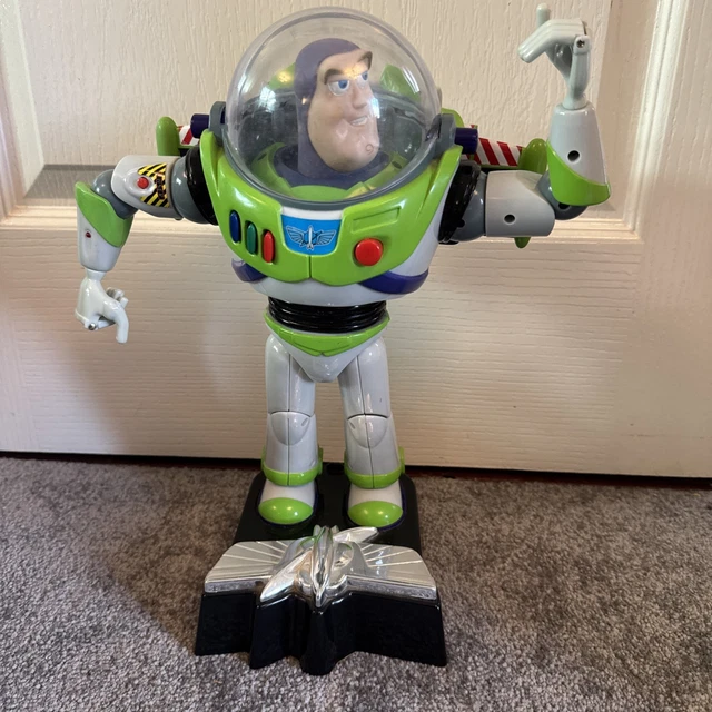 TOY STORY 2 Buzz Lightyear Ultimate Room Guard by Thinkway Toys WORKING ...