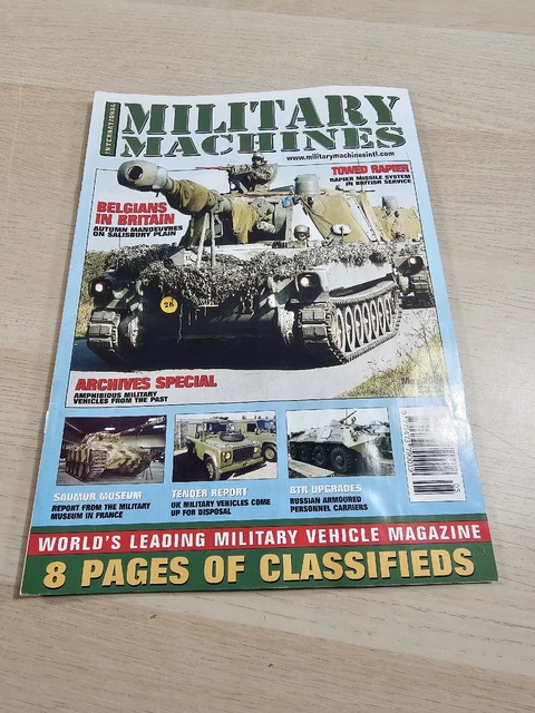MILITARY MACHINES INTERNATIONAL Magazine May 2004 Rapier Missile System ...