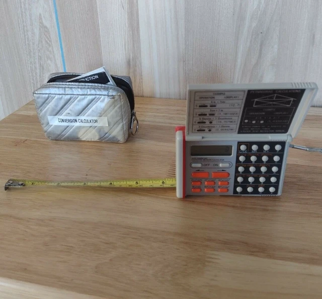 VTG KDS FINE Tools Inc Pythagoras Measure Convert Calculate 5 Manual ...