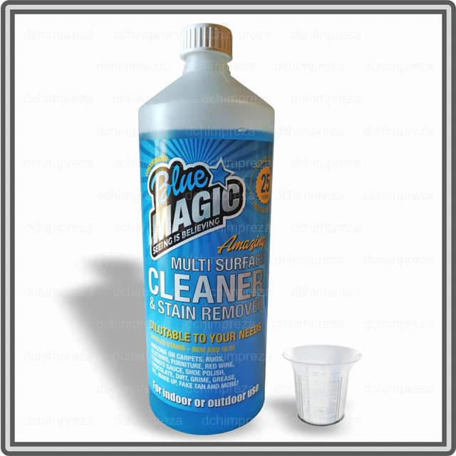 BLUE MAGIC SUPER Concentrated 1L Multi Surface Cleaner 1 Litre ...
