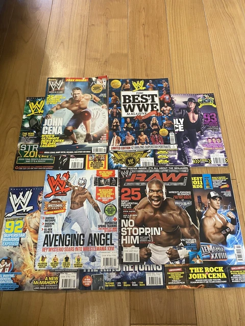 10 WWE MAGAZINE Bundle - 2009-2012 Great To Add To The Collection £29. ...