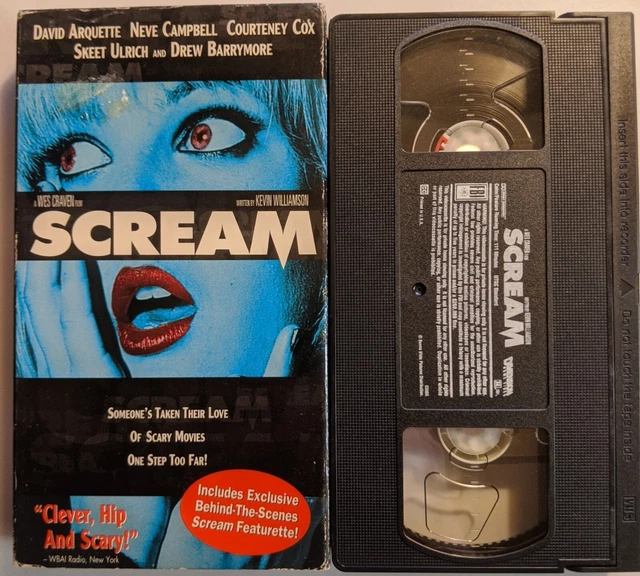SCREAM VHS TAPE Horror 1996 90s NTSC Slasher Halloween Ghost Face £19.16 - PicClick UK