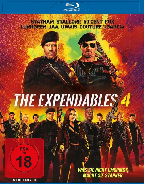 THE EXPENDABLES 4 (Blu-ray) Jason Statham Dave Callaham Scott Waugh £17 ...
