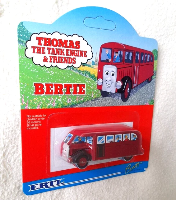 THOMAS THE TANK Engine & Friends ERTL BERTIE Bus Die-cast 1993 Sealed £ ...