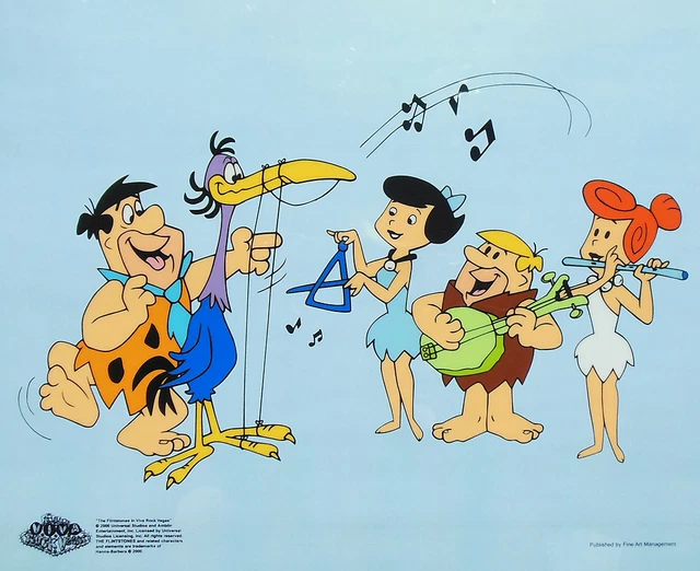 FLINTSTONES BOOP BUGS Pink Panther Animation Art Sericel Cel DEALER LOT ...