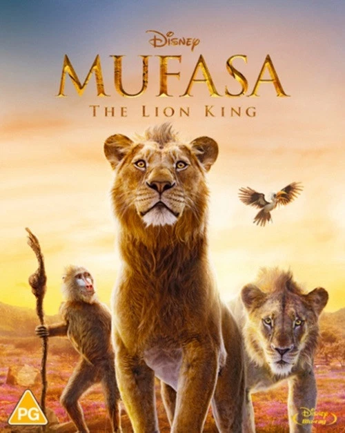MUFASA THE LION King (Aaron Pierre Kelvin Harrison Jr) Region B Blu-ray ...