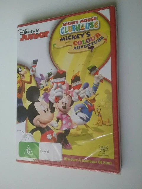MICKEY MOUSE CLUBHOUSE: Mickey's Colour Adventure - NEW & SEALED - DVD ...