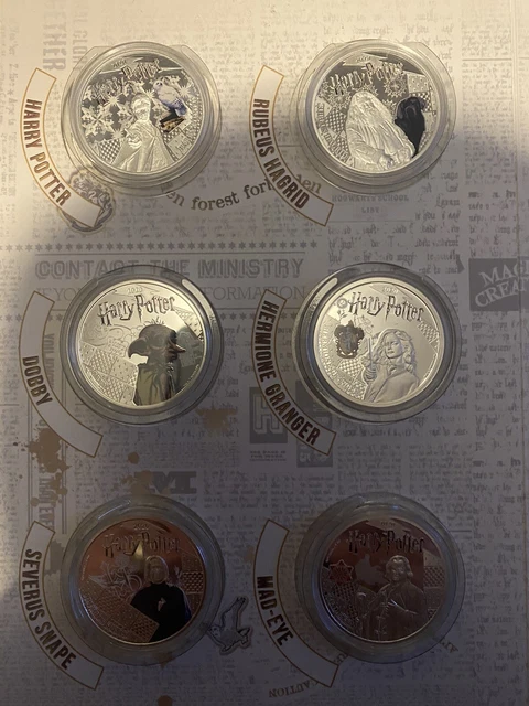 HARRY POTTER WIZARDING world coin collection EUR 233,03 - PicClick IT