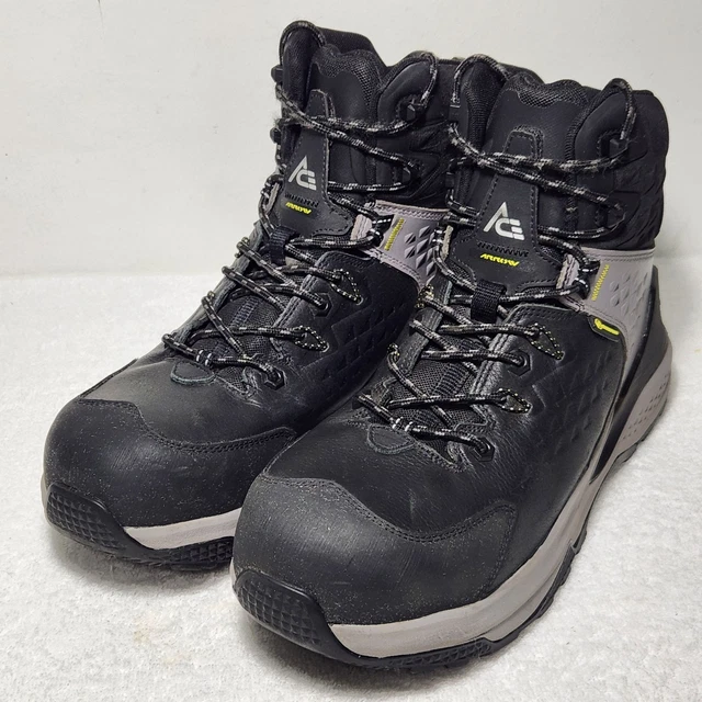 ACE ARROW WORK Boots 6-inch Steel Toe Safety EH Mens Size 12 US £63.39 ...
