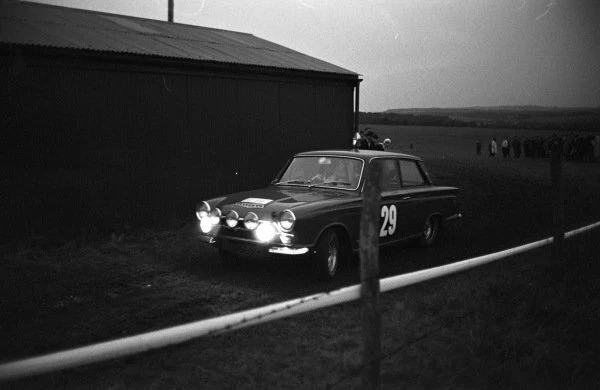 FORD CORTINA MK1 RAC Rally 1965 Old Motor Racing Photo 12 EUR 7,37 ...