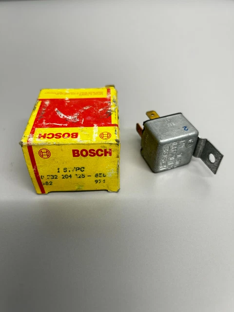 BOSCH RELAIS 12V 20/30 A relais changeur avec support 0332204125 VW ...