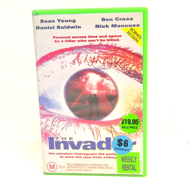 THE INVADER (VHS, 1997) Big Box Ex Rental VHS Tape $37.50 - PicClick AU