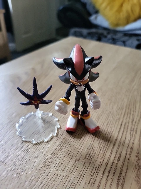 8CM JAZWARES SHADOW THE HEDGEHOG ACTION FIGURE TOY SONIC POSER JOINTED ...