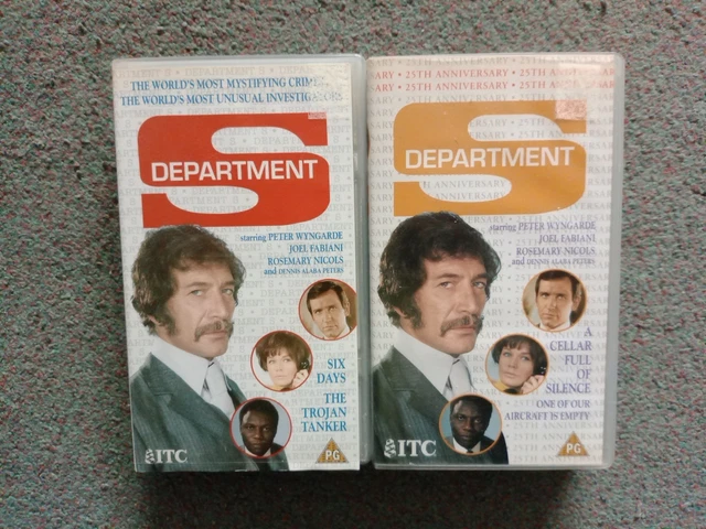 DEPARTMENT S ITC VHS Video Cassettes x 2 £9.04 - PicClick UK