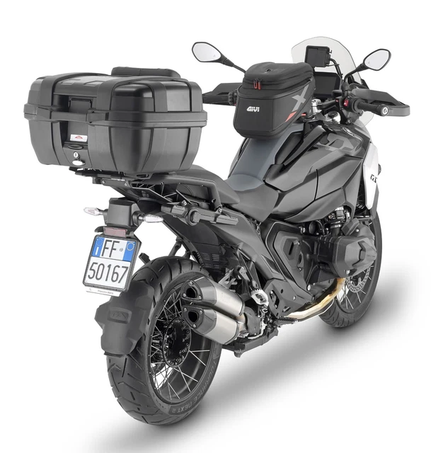 BMW R1300GS 2024 Givi TOP BOX RACK +TREKKER TRK52B monokey case black R ...