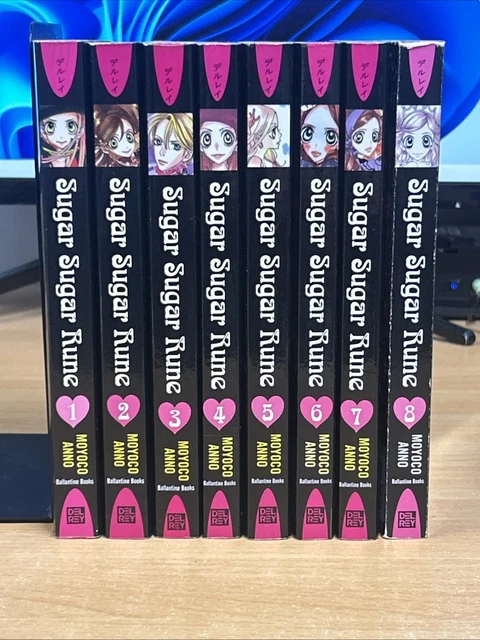 SUGAR SUGAR RUNE Vol. 1-8 English Manga Complete By Moyoco Anno OOP ...