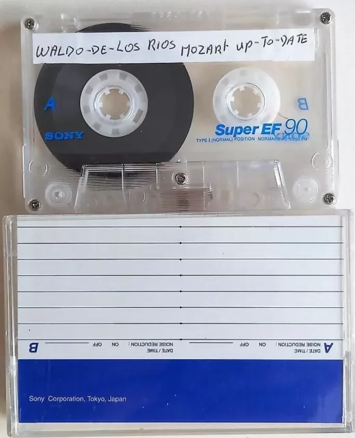 SONY SUPER EF90 Normal Bias Vintage Used Cassette Tape, Made In Japan £ ...