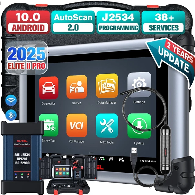 AUTEL MAXISYS ELITE II PRO ULTRA 2025 Diagnostic Scanner Programming ...