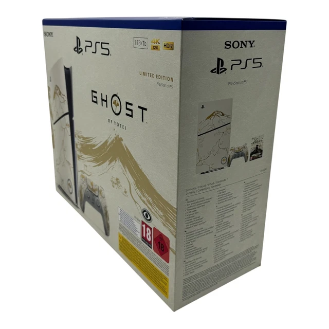 SONY PLAYSTATION 5 Slim PS5 Ghost of Yotei Gold Edition Bundle 1TB Disc ...