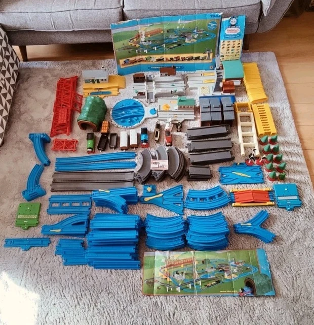 THOMAS THE TANK Engine Trackmaster Ultimate Set Bundle With Extra Track ...