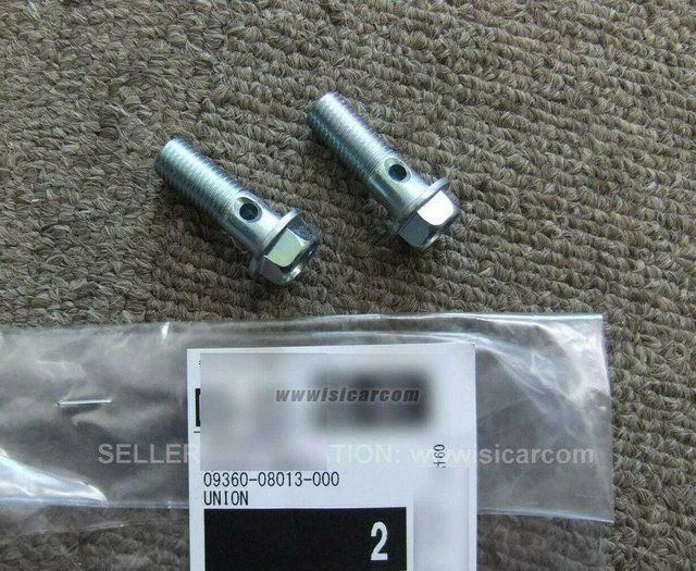 SUZUKI GSX-R1100W 93-1998 TORNILLO TUBO ACEITE CILINDRO X2p 09360-08013 ...