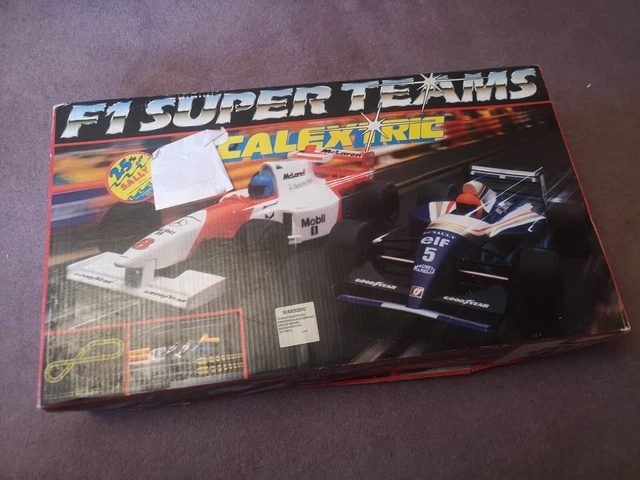 SCALEXTRIC SET - F1 Super Teams - Formula 1 - Classic 1990S £25.00 ...