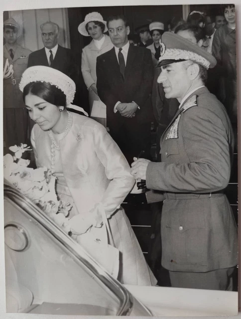 MOHAMMAD REZA PAHLAVI, Farah Diba - Original Photograph £20.95 ...
