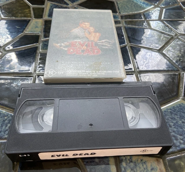 EVIL DEAD VHS 1981 Empire Films Vintage Video Cassette Tape R Rated $55 ...