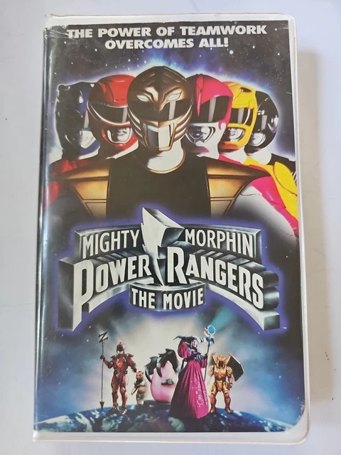 MIGHTY MORPHIN POWER Rangers The Movie (VHS 1995) Clam Shell £7.02 ...