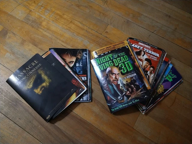 AUTHENTIC OEM ORIGINAL Dual-Sided English/French DVD Cover Art Inserts ...