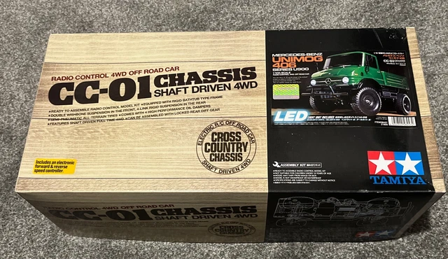 TAMIYA 58457 1/10 scale Mercedes Benz UNIMOG 406 CC-01 New In Box £400. ...