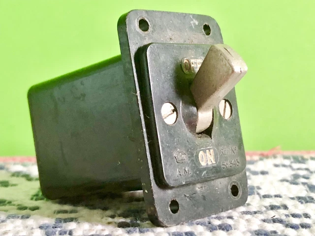 AIR MINISTRY WW2 5C/543 Aircraft On/Off Toggle Switch £17.60 - PicClick UK