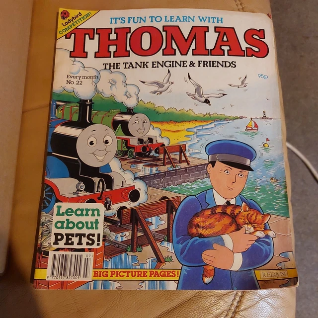THOMAS THE TANK engine & friends fun to learn magazine 1990s number 22 ...