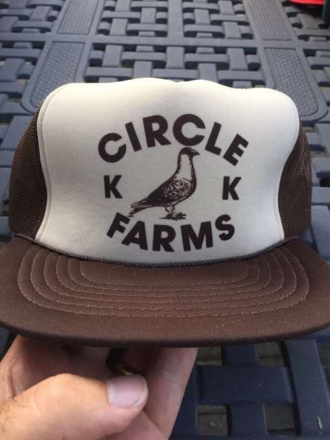 VINTAGE 70’S/80’S/90’S CIRCLE K FARMS SNAPBACK MESH TRUCKER HAT £39.06 ...