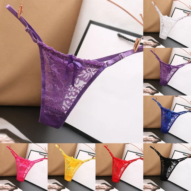 LOW-RISE TANGA SEAMLESS Höschen Tangas Dessous Slip G-String Sexy Spitze Mesh EUR 1,30 - PicClick DE