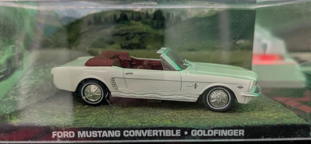 JAMES BOND 007 Car Collection By Fabbri Ford Mustang Convertbile ...