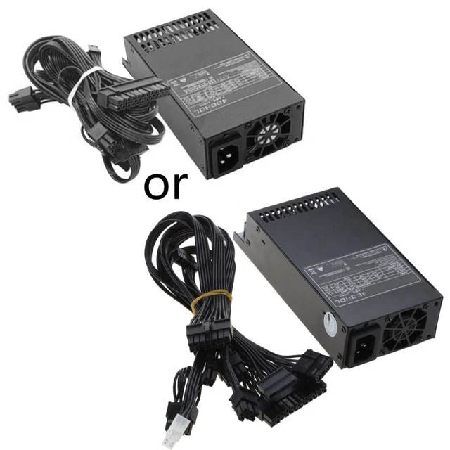 MINI COMPUTER POWER Supply 1U 400W Small Desktop PC Cash Register Power ...