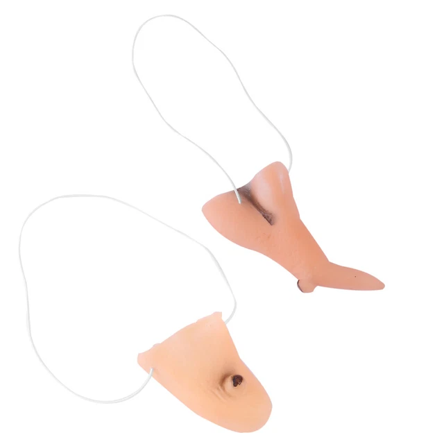 WITCH PROSTHETIC CHIN Costume Accessory Nose Halloween Cosplay Supplies ...