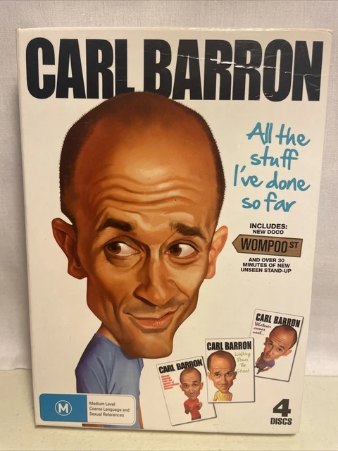 CARL BARRON - 4 Disc Collection (DVD) Region 0 VGC Fast Free AUS Post ...