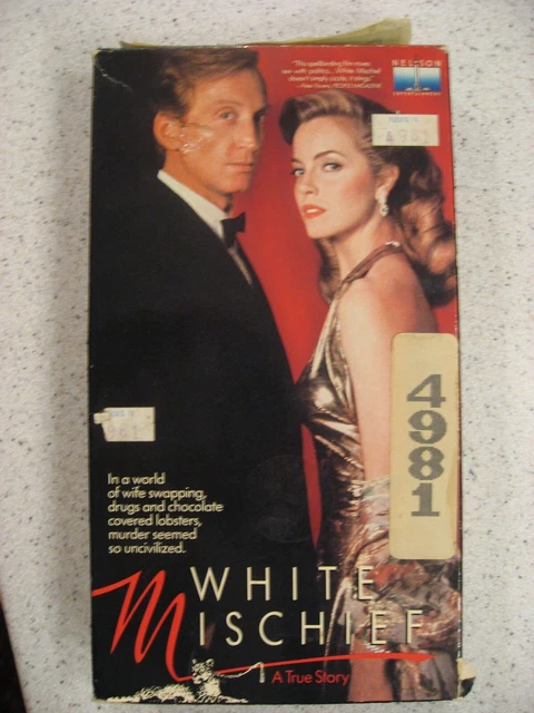 WHITE MISCHIEF (1988, VHS) Murder Mystery - Greta Scocchi, Sarah Miles ...