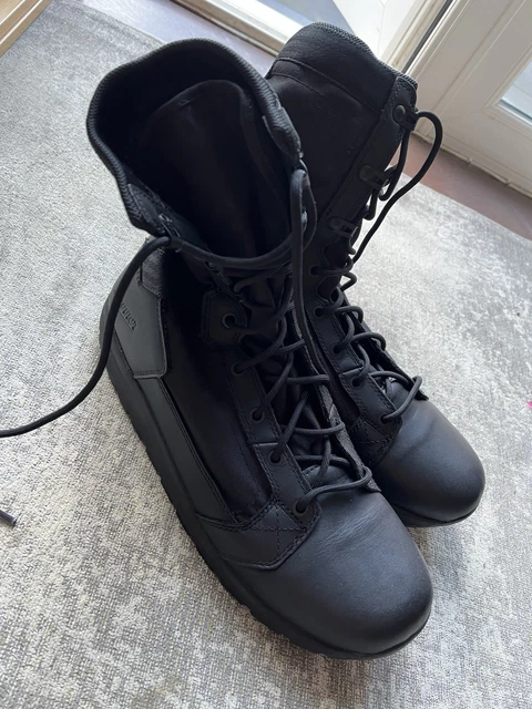 DANNER TACHYON BLACK HOT WEATHER POLISHABLE TOE TACTICAL BOOTS 50124 ...